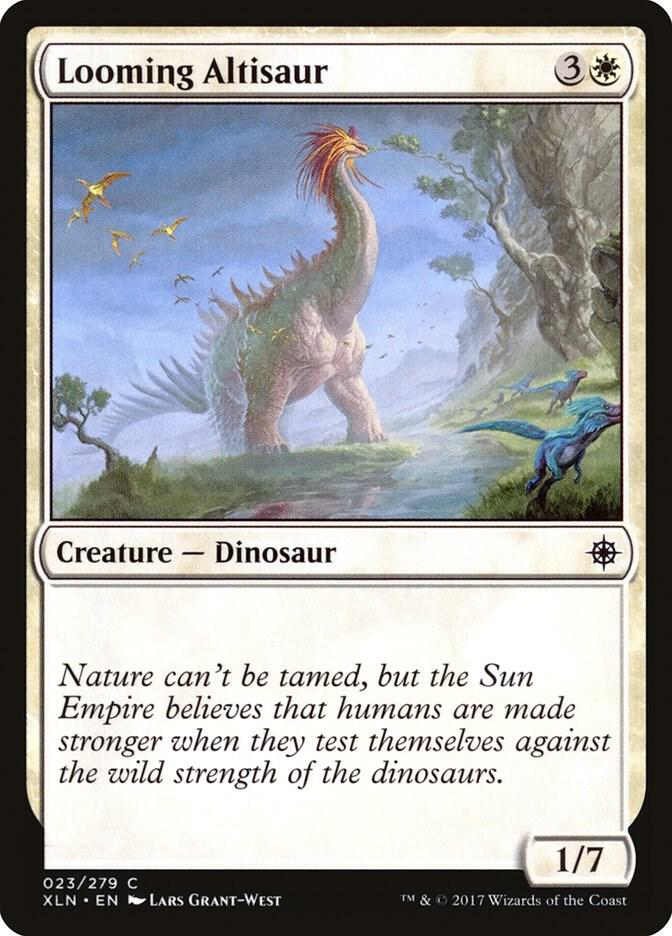 Looming Altisaur - Ixalan - Magic: The Gathering - TCGplayer.com