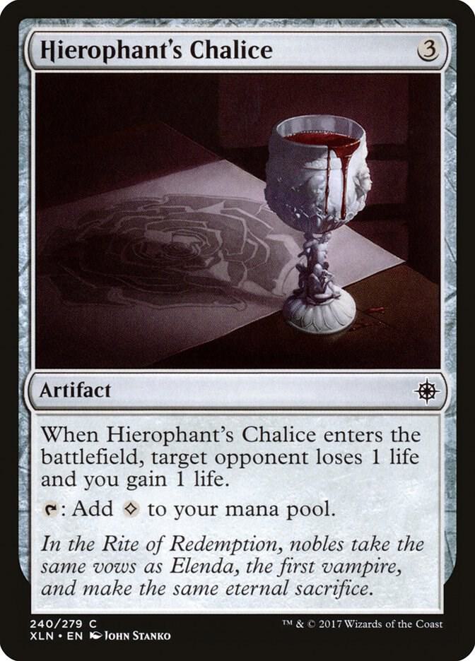 Hierophant's Chalice - Ixalan - Magic: The Gathering - TCGplayer.com