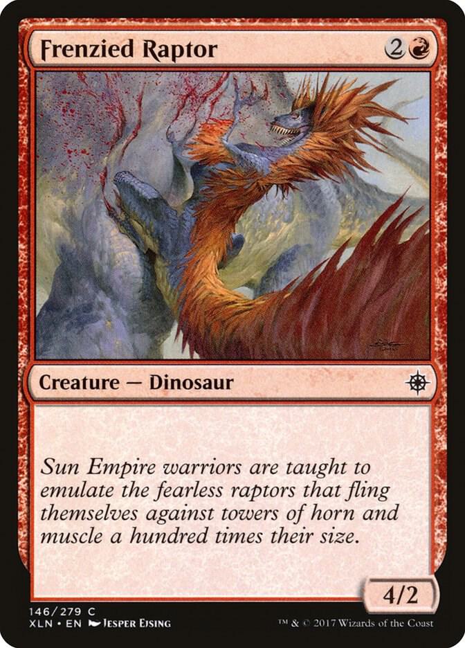 Frenzied Raptor - Ixalan - Magic: The Gathering - TCGplayer.com