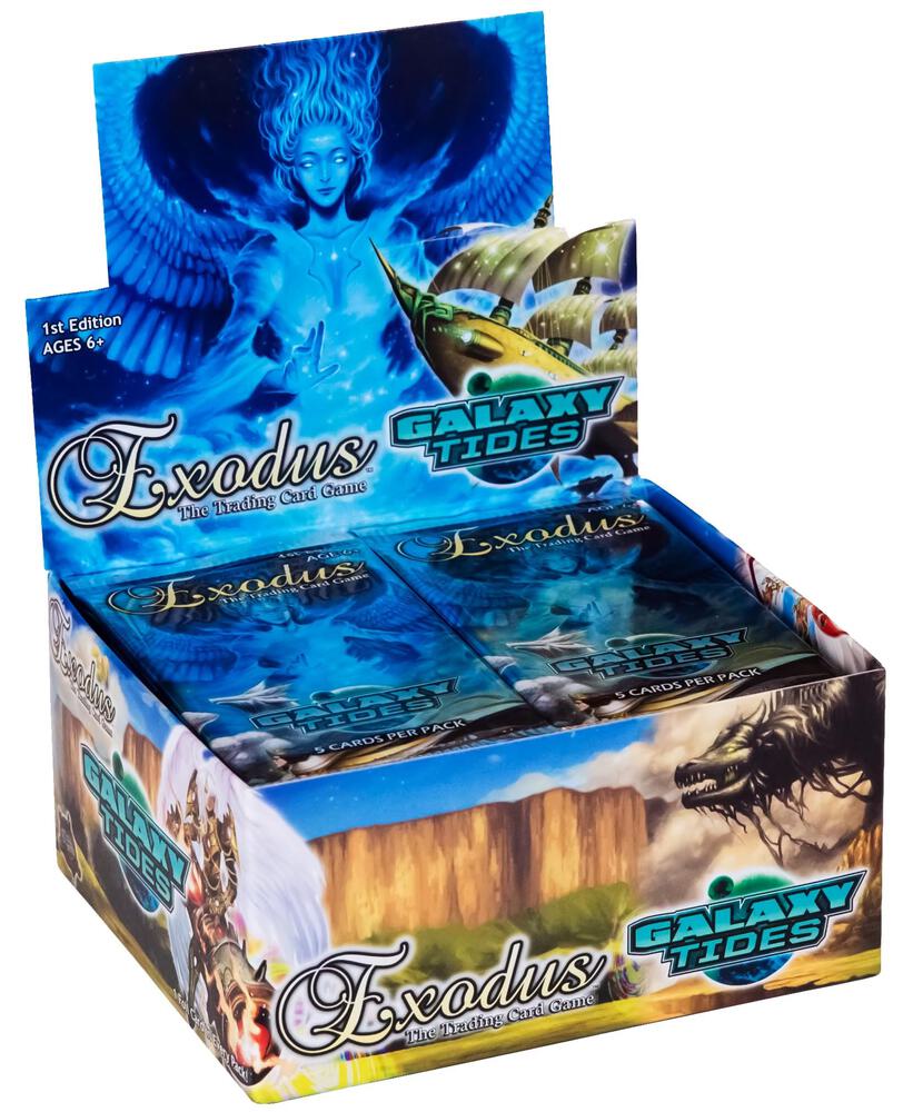 Exodus TCG: Galaxy Tides Booster Box (First Edition) - Galaxy Tides ...
