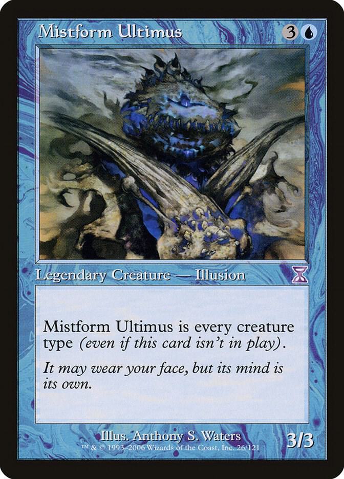 Mistform Ultimus - Timeshifted - Magic: The Gathering - TCGplayer.com