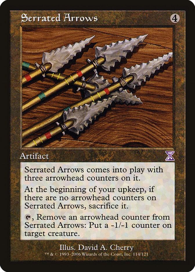 Serrated Arrows - Timeshifted - Magic: The Gathering - TCGplayer.com