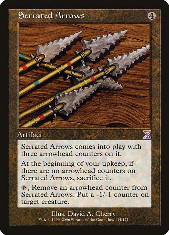 Serrated Arrows - Timeshifted - Magic: The Gathering - TCGplayer.com