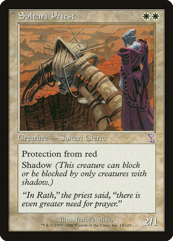 Soltari Priest - Timeshifted - Magic: The Gathering - TCGplayer.com