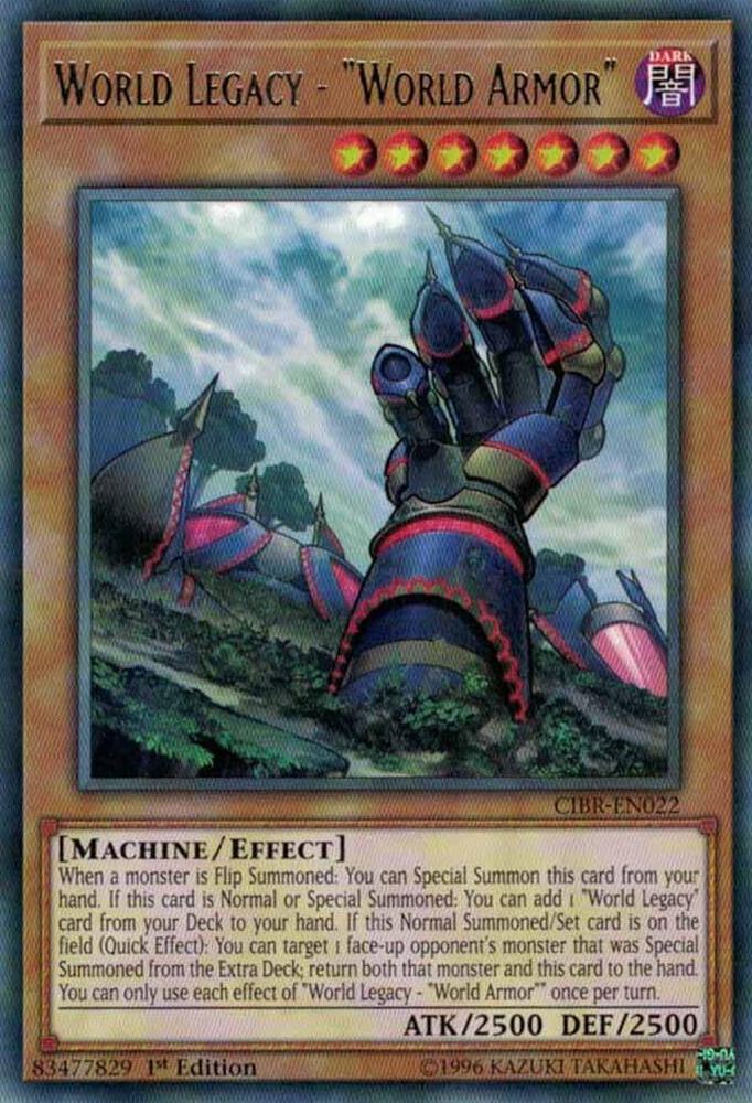 World Legacy - "World Armor" - Circuit Break - YuGiOh - TCGplayer.com