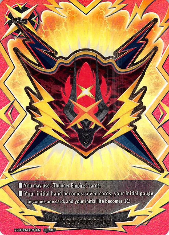 Thunder Emperor's Fangs - Overturn! Thunder Empire!! - Future Card ...
