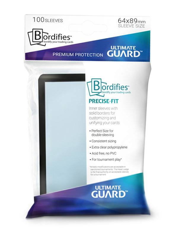 Double Matte Sleeve - Bordifies Precision-fit Black (100-Pack ...