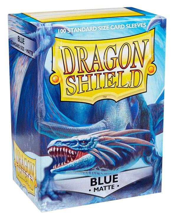 Dragon Shield Special Anniversary Dual Matte Standard Sleeves - Blue ...