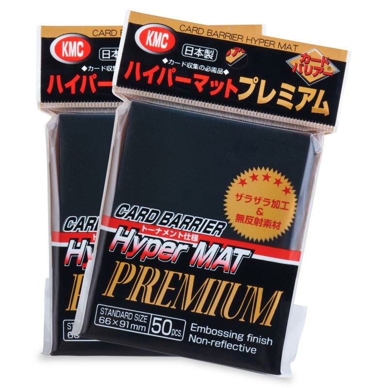 KMC Card Barrier - Hyper Matte Premium - Black (50-Pack) - KMC Card ...