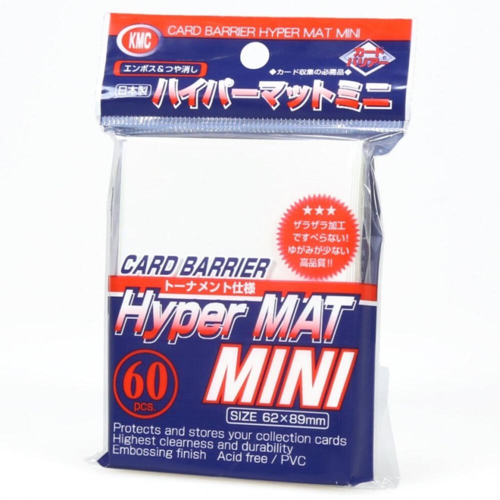 KMC Card Barrier - Hyper Matte Mini - White (60-Pack) - KMC Card ...