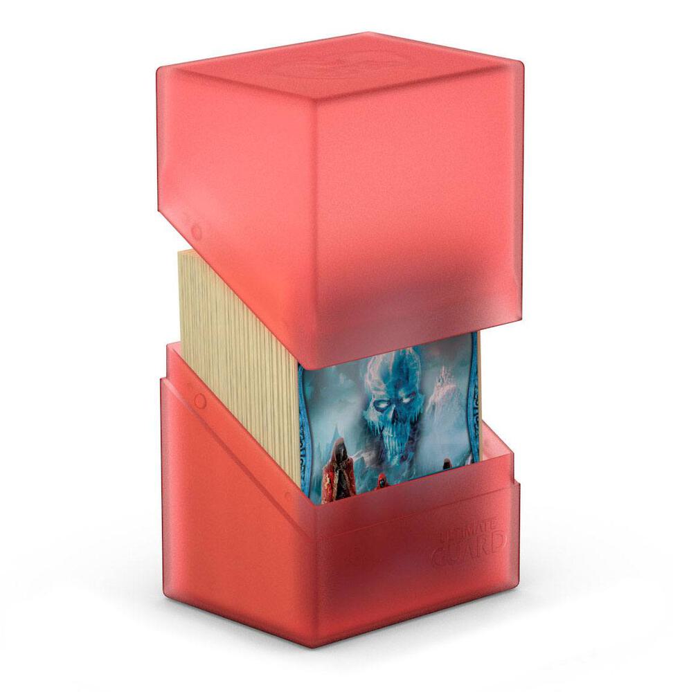Boulder Deck Case - Ruby (Holds 80+) - Ultimate Guard Deck Boxes - Deck ...