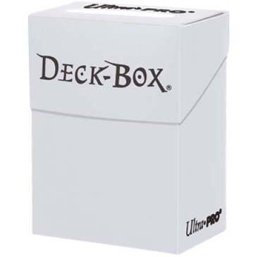 Solid Color Deck Box - White - Ultra Pro Deck Boxes - Deck Boxes ...