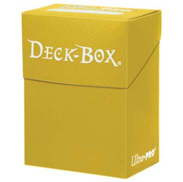 Solid Color Deck Box - Yellow - Ultra Pro Deck Boxes - Deck Boxes ...