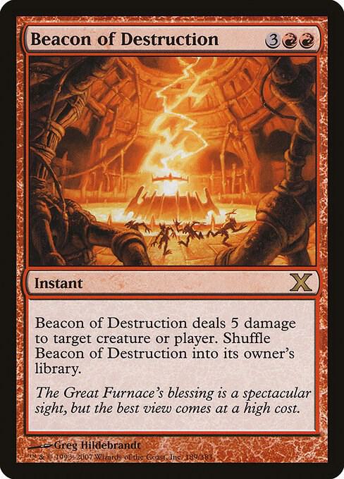 Beacon of Destruction - 10th Edition - Magic: The Gathering - TCGplayer.com