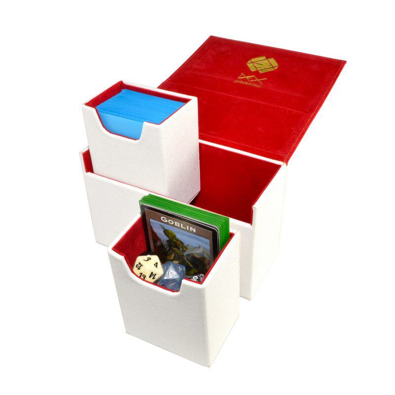 The Dualist Deckbox - White - Dex Protection Deck Boxes - Deck Boxes