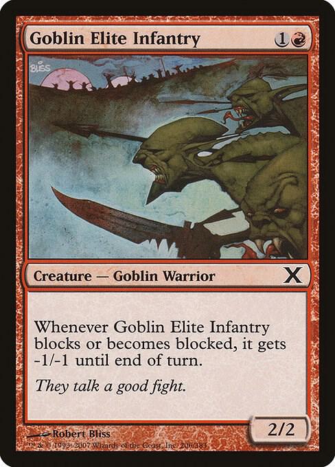 Goblin Elite Infantry - 10th Edition - Magic: The Gathering - TCGplayer.com