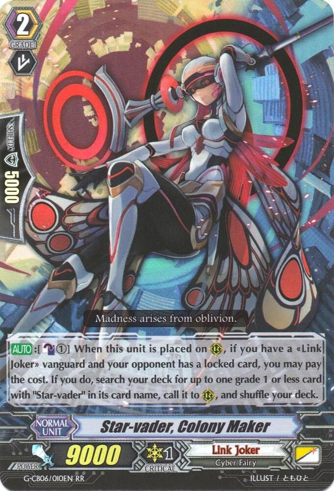 Star-vader, Colony Maker - G-CB06: Rondeau of Chaos and Salvation - Cardfight Vanguard ...