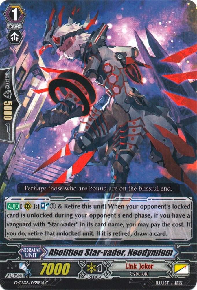 Star-vader, Chaos Breaker Crisis - V-SS09: Revival Selection - Cardfight Vanguard