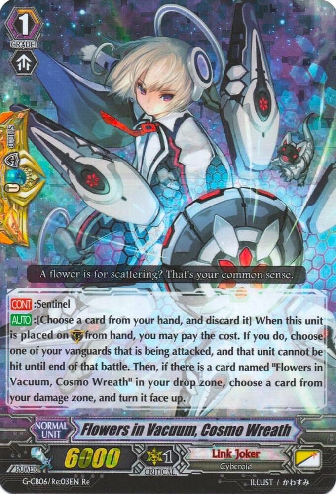 Flowers in Vacuum, Cosmo Wreath - G-CB06: Rondeau of Chaos and Salvation - Cardfight Vanguard