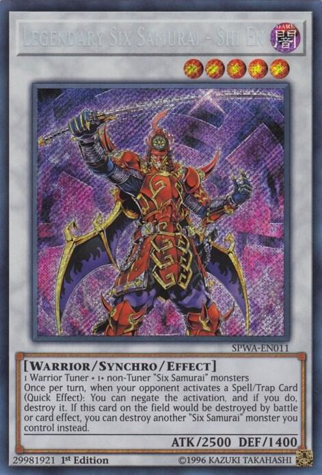 Legendary Six Samurai - Shi En - Spirit Warriors - YuGiOh - TCGplayer.com