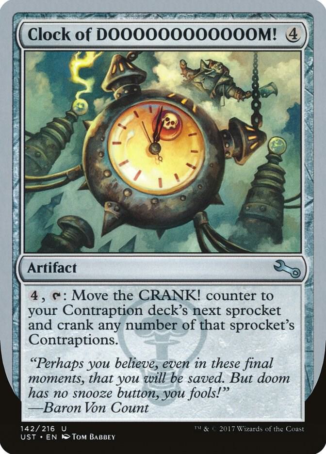 Clock of DOOOOOOOOOOOOM! - Unstable - Magic: The Gathering - TCGplayer.com