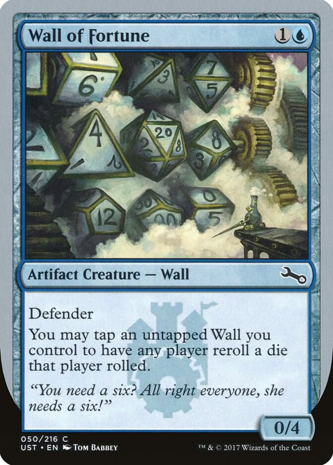 Wall of Fortune - Unstable - Magic: The Gathering - TCGplayer.com