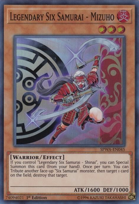 Legendary Six Samurai - Mizuho - Spirit Warriors - YuGiOh - TCGplayer.com