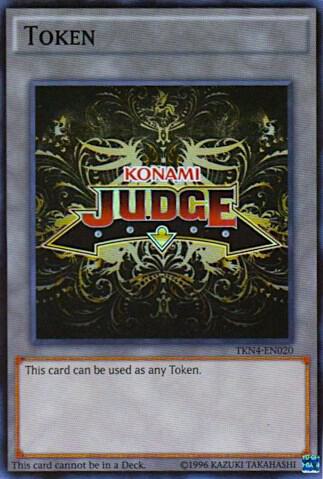 Official Judge Token: TKN4-EN020 - Judge Promotional Cards - YuGiOh ...