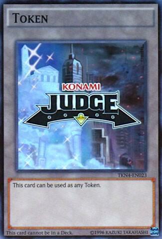 Official Judge Token: TKN4-EN023 - Judge Promotional Cards - YuGiOh ...