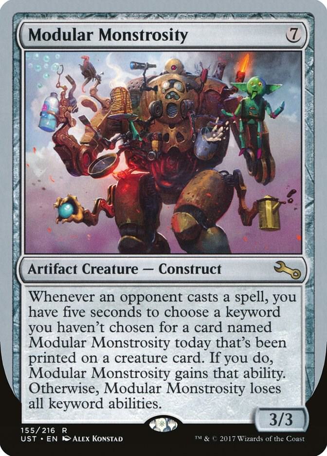 Modular Monstrosity - Unstable - Magic: The Gathering - TCGplayer.com
