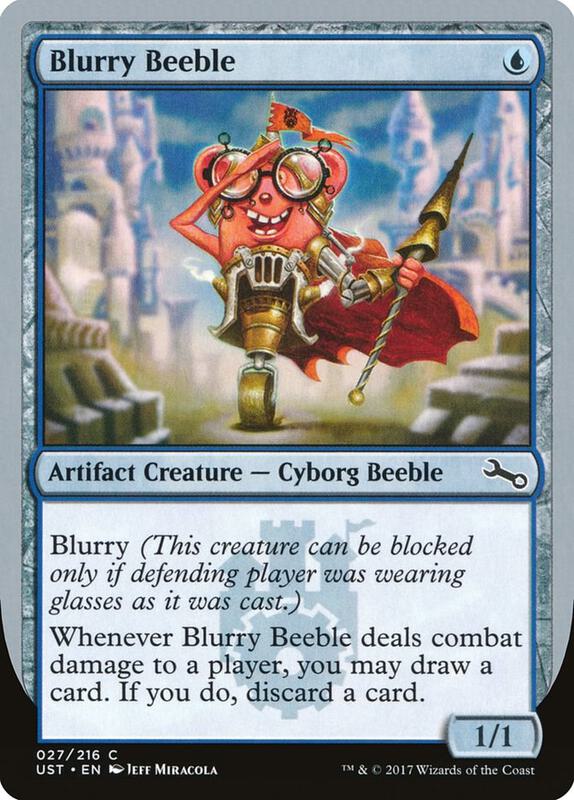 Blurry Beeble - Unstable - Magic: The Gathering - TCGplayer.com