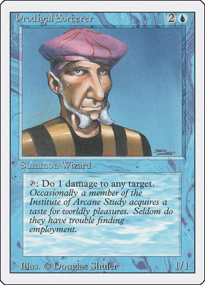 Prodigal Sorcerer - Revised Edition - Magic: The Gathering - TCGplayer.com