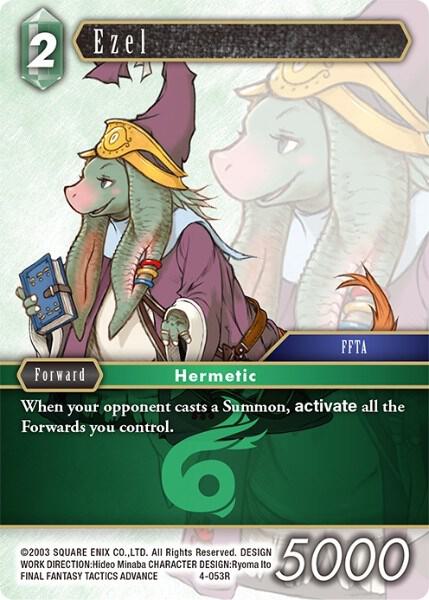 Ezel - Opus IV - Final Fantasy TCG - TCGplayer.com