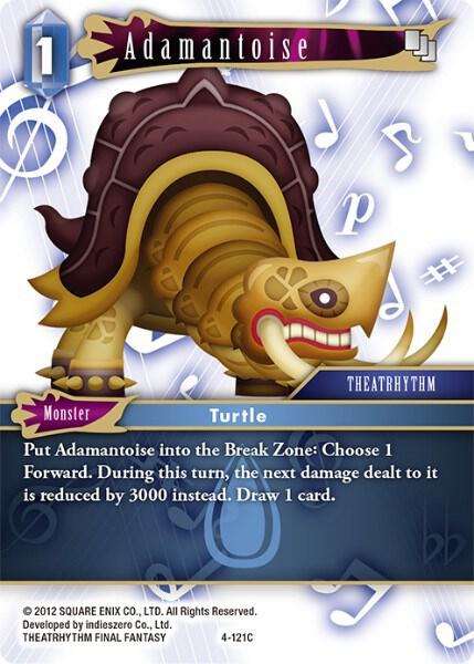 Adamantoise - Opus IV - Final Fantasy TCG - TCGplayer.com