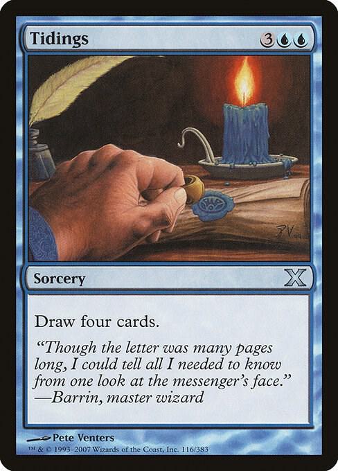 Tidings - 10th Edition - Magic: The Gathering - TCGplayer.com