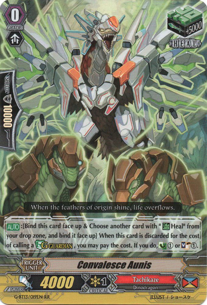 Convalesce Aunis - G-BT13: Ultimate Stride - Cardfight Vanguard - TCGplayer.com