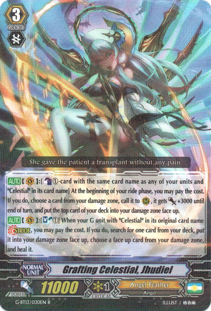 Grafting Celestial, Jhudiel - G-BT13: Ultimate Stride - Cardfight Vanguard
