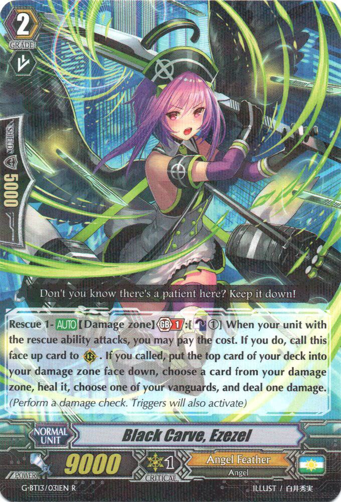 Black Carve, Ezezel - G-BT13: Ultimate Stride - Cardfight Vanguard