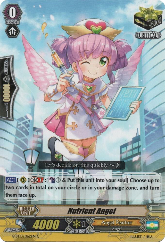 Nutrient Angel - G-BT13: Ultimate Stride - Cardfight Vanguard