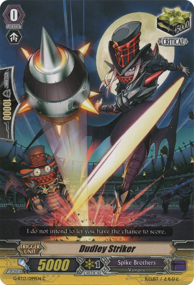 Dudley Striker - G-BT13: Ultimate Stride - Cardfight Vanguard