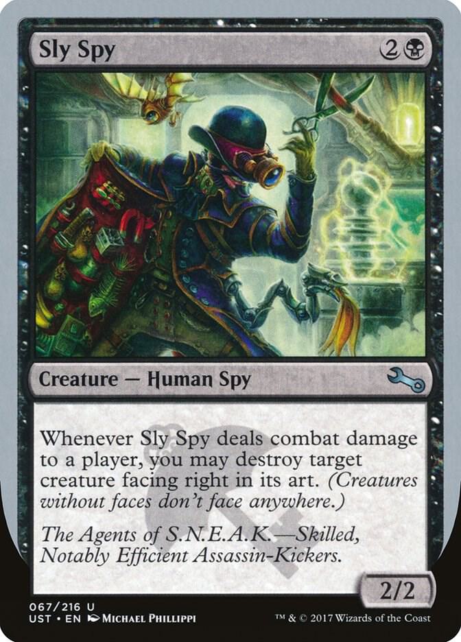 Sly Spy (D) - Unstable - Magic: The Gathering - TCGplayer.com