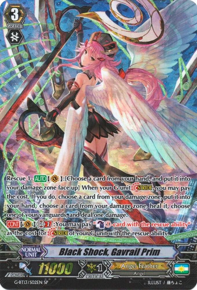 Black Shock, Gavrail Prim (SP) - G-BT13: Ultimate Stride - Cardfight Vanguard - TCGplayer.com