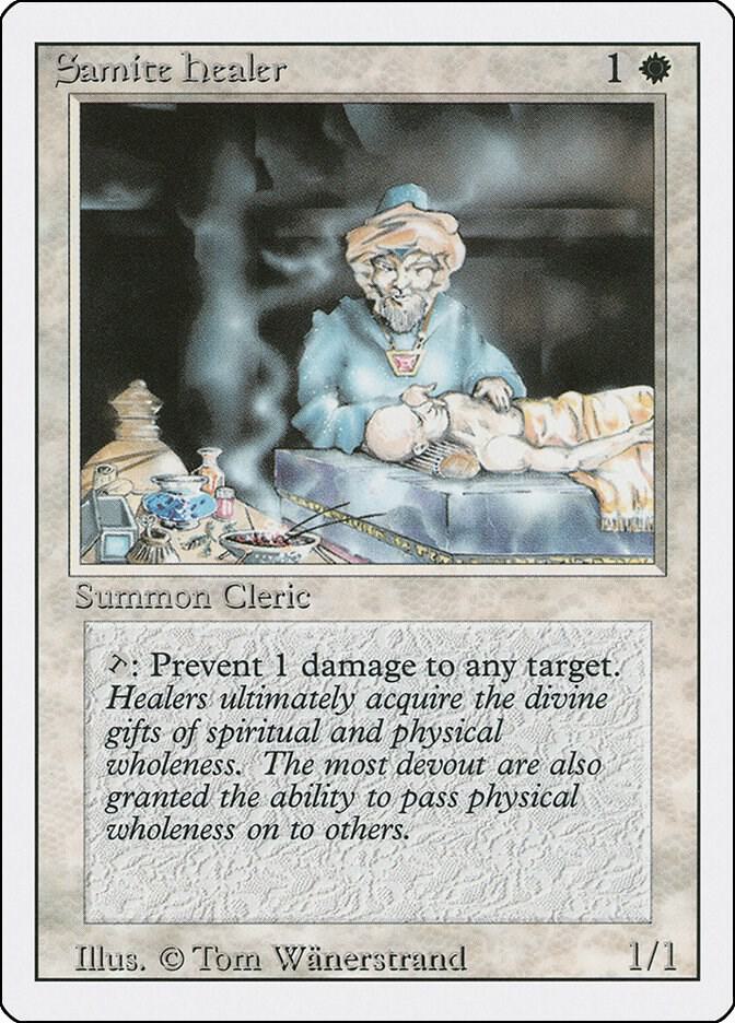 Samite Healer - Revised Edition - Magic: The Gathering - TCGplayer.com