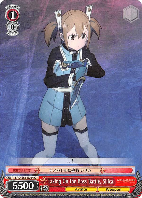 Taking On the Boss Battle, Silica - Sword Art Online The Movie ...