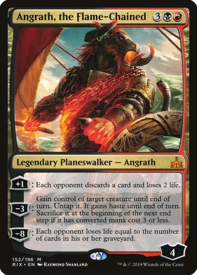 Angrath, the Flame-Chained - Rivals of Ixalan - Magic: The Gathering ...