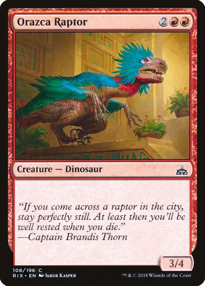 Orazca Raptor - Rivals of Ixalan - Magic: The Gathering