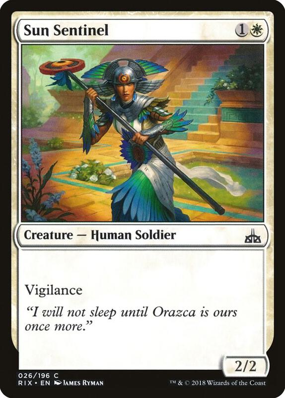 Sun Sentinel - Rivals of Ixalan - Magic: The Gathering - TCGplayer.com