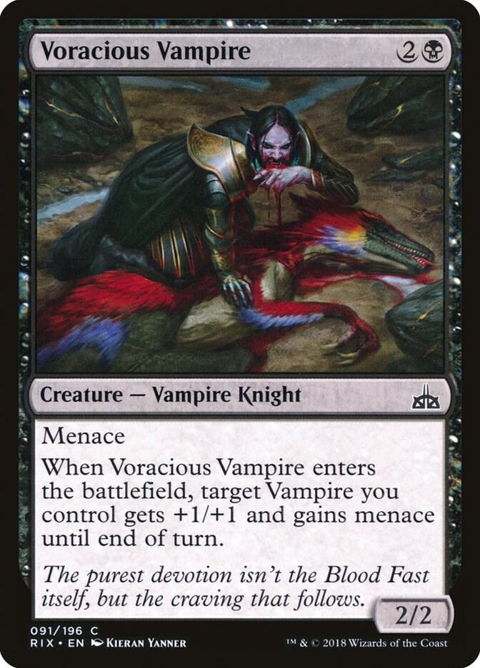 Voracious Vampire - Rivals of Ixalan - Magic: The Gathering - TCGplayer.com