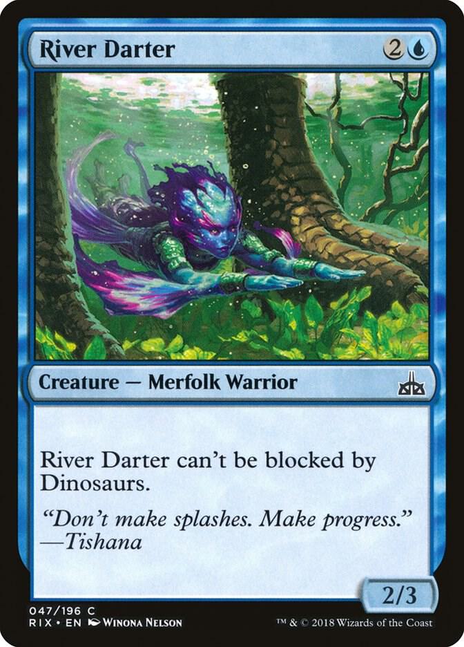 River Darter - Rivals of Ixalan - Magic: The Gathering - TCGplayer.com