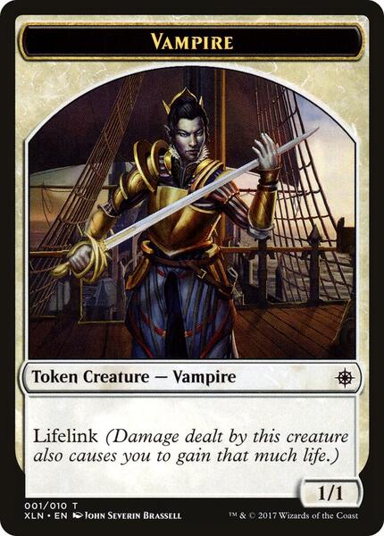 Vampire // Treasure (008) Double-Sided Token - Ixalan - Magic: The ...